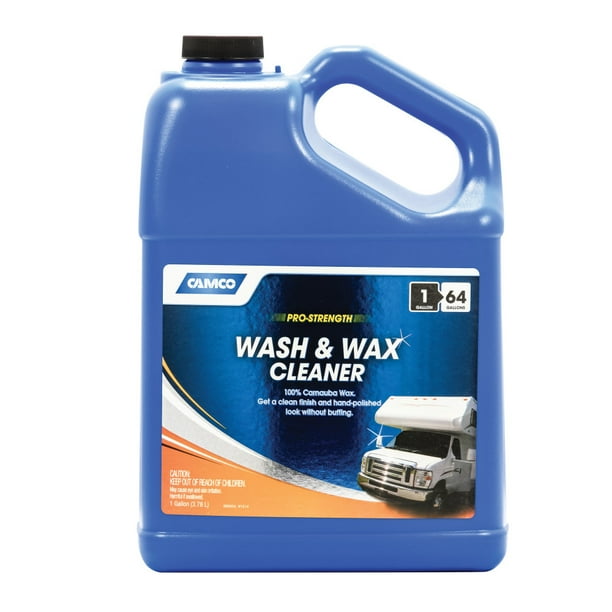 Camco 40498 Wash & Wax 1 Gallon - Walmart.com