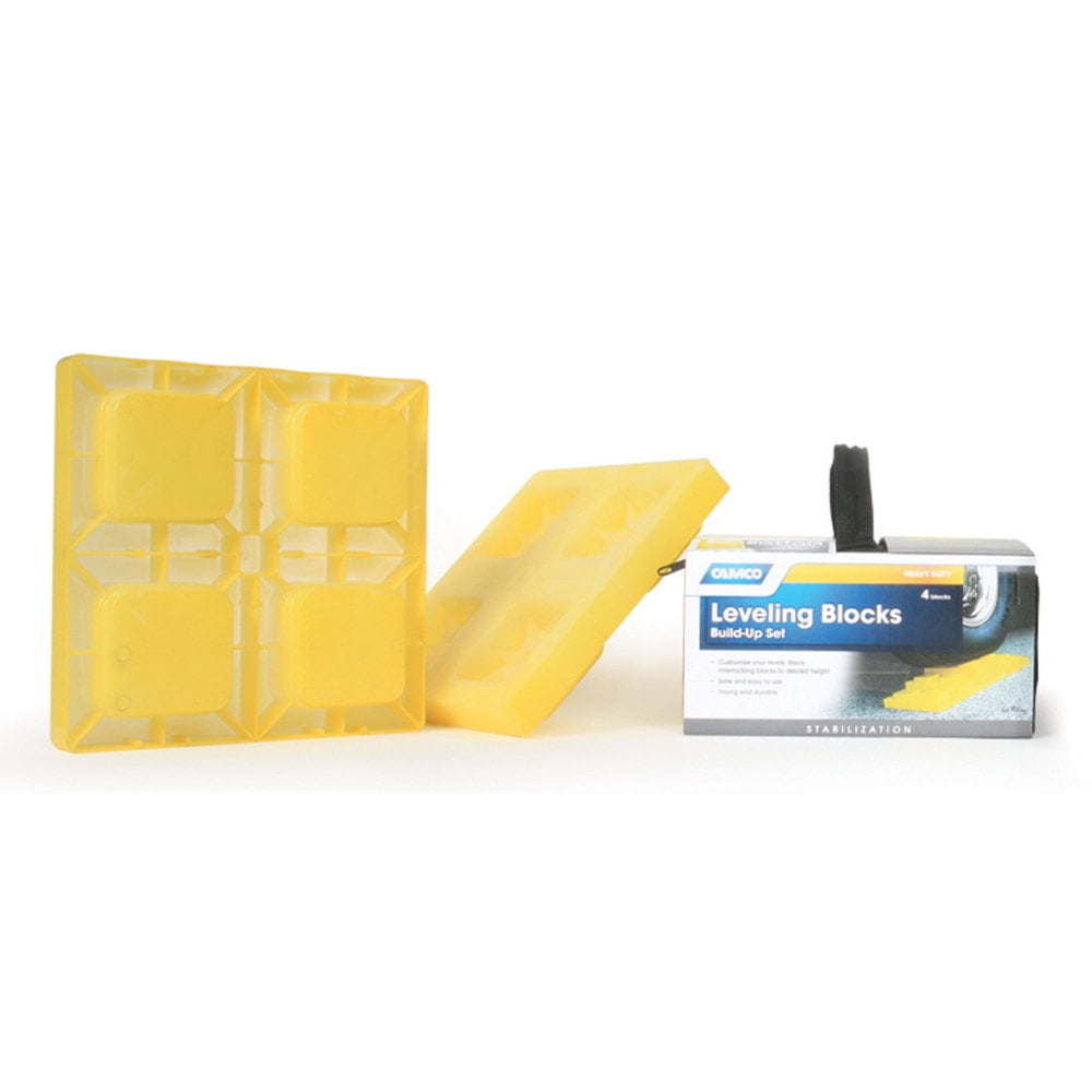 Camco 44501 Leveling Blocks - 4 Pack - Walmart.com