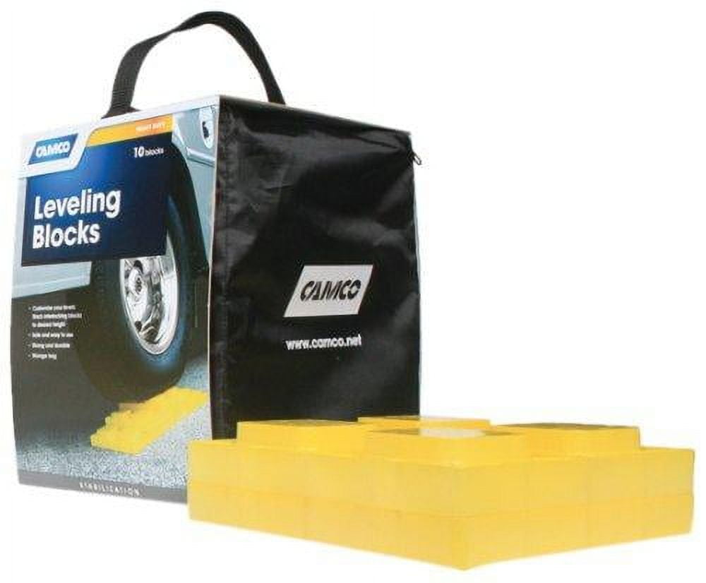Camco 44505 Heavy Duty Leveling Block, 10-Pack - Walmart.com