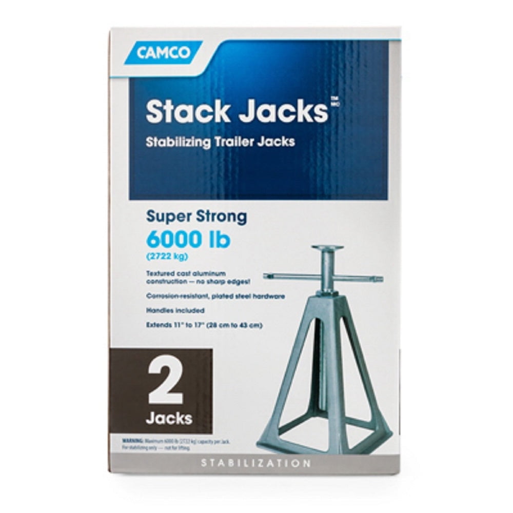 Camco 44561 Stack Jack Stands, Cast Aluminium, Each - Walmart.com