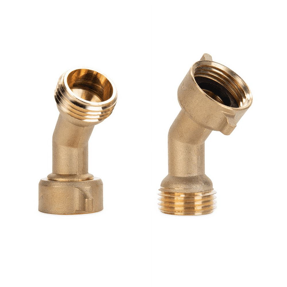 Camco 45-Degree Water Hose Elbow | Eliminate Hose Kinking and Strain ...