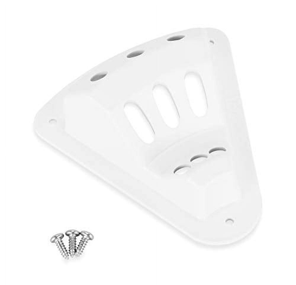 Camco 45504 White Triple Flag Holder - Walmart.com
