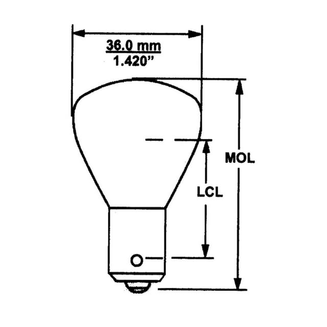 Camco 54787 - BA15S Base 13.3W RP11 Incandescent Bulbs (1141) - Walmart.com