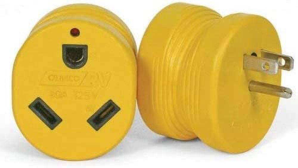 Camco 55223 15 Amp Male To 30 Amp Female Electrical Adapter - Walmart.com
