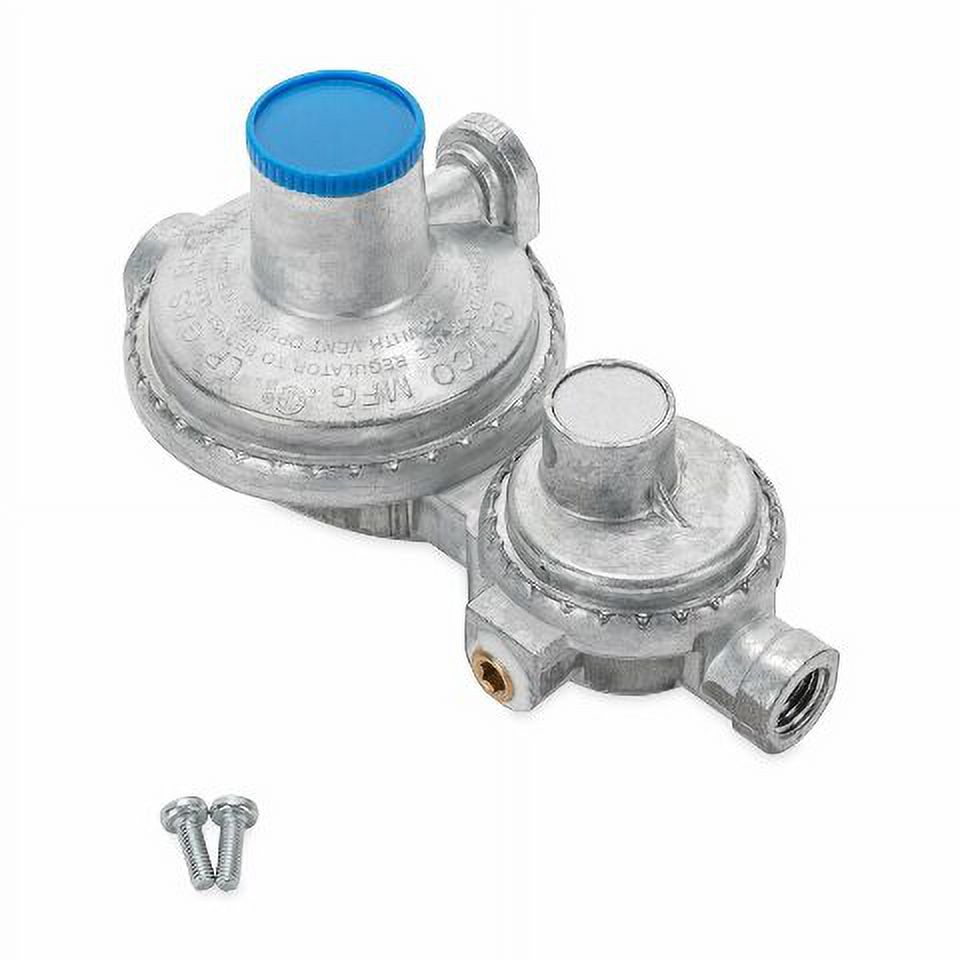 Camco 59323 Horizontal Two Stage Propane Regulator - Feature Integral ...