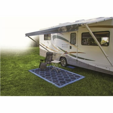 Camco Life is Better at The Campsite Camper/RV Scrub Rug/Door Mat ...