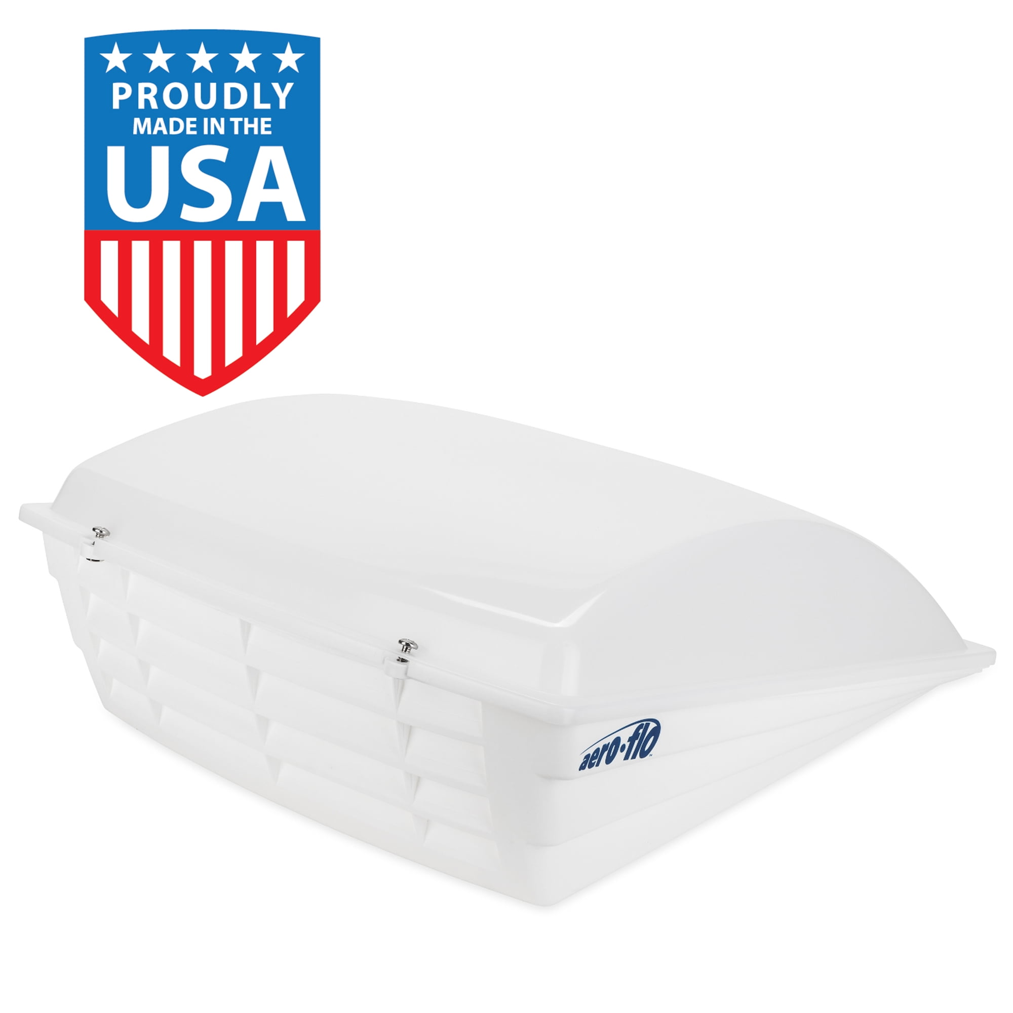 Camco, Aero-flo RV Roof Vent Cover, 40421, White Resin - Walmart.com
