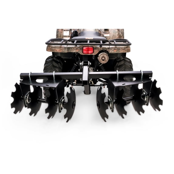 Camco Black Boar ATV/UTV Disc Harrow Attachment | Adjustable & Rotating ...