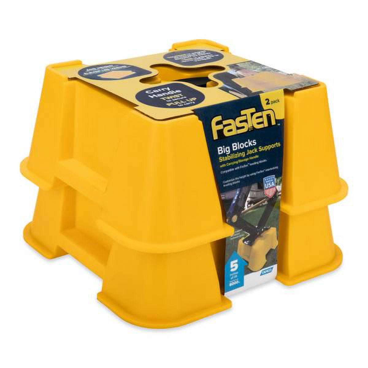 Camco Camco 2-Pack FasTen High Gain Leveling Base - Walmart.com