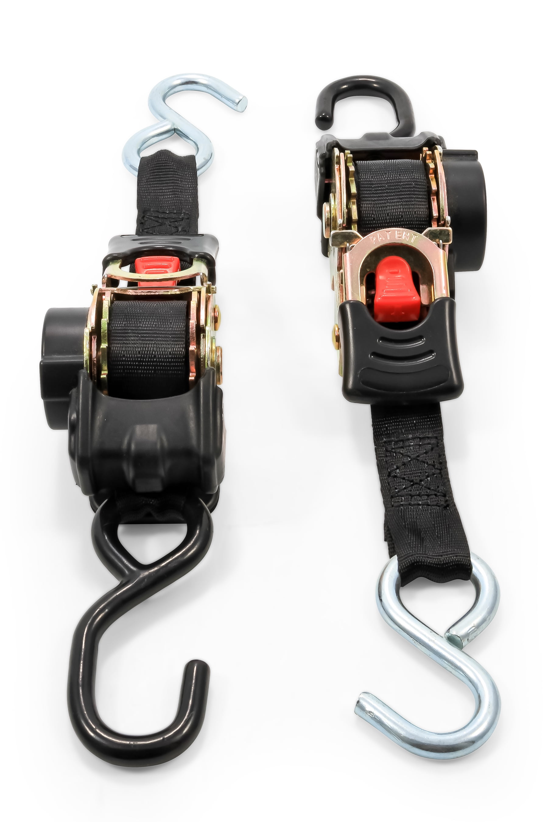 Camco Camper/RV 6-Foot Retractable Transom Tie Down Straps | Bolt-On ...