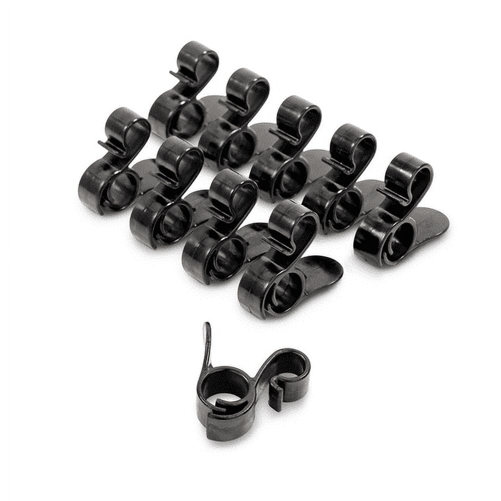 Camco Camper/RV Awning Valance Clips | Features a Quick Press-to-Open ...