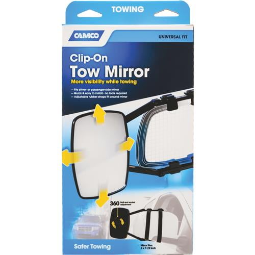 Camco Clip-On Towing Mirror CLAMP-ON, Each - Walmart.com