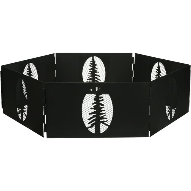 Camco Heavy Duty Steel Campfire Ring - 27" Wide with Hinged ...