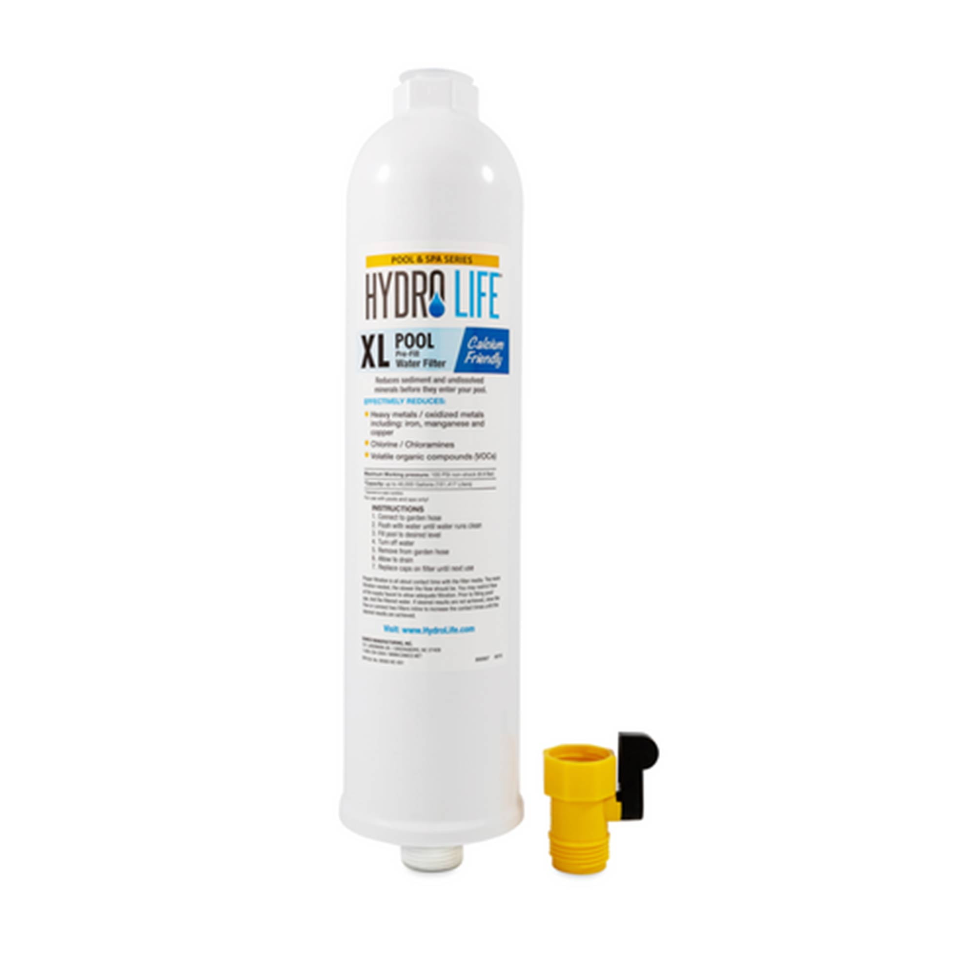Camco Hydro Life Pool and Spa Filter with Shutoff Valve & Pre Filters Stain - Walmart.com