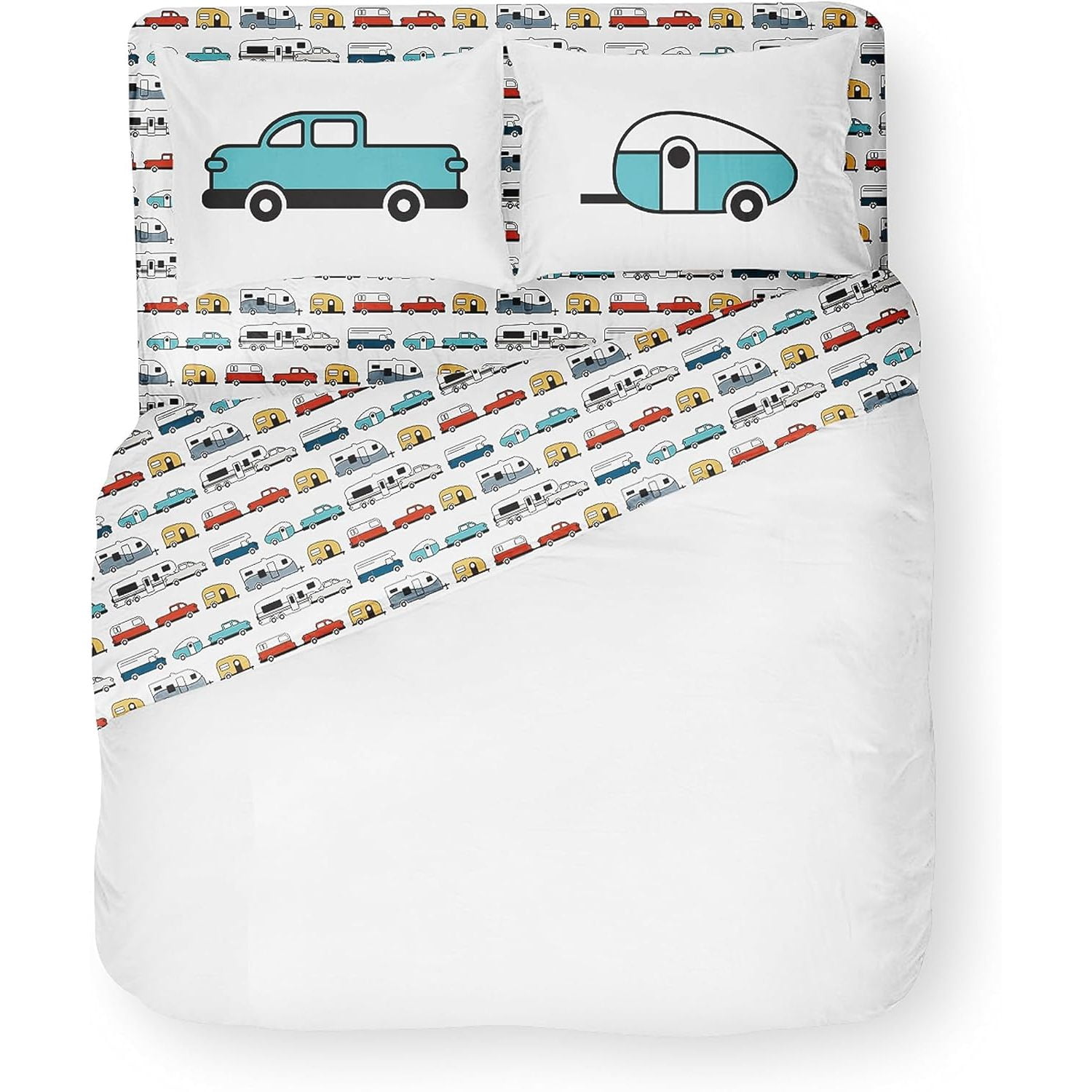 Camco Life is Better at The Campsite Camper/RV Queen Sized Bed Sheet ...