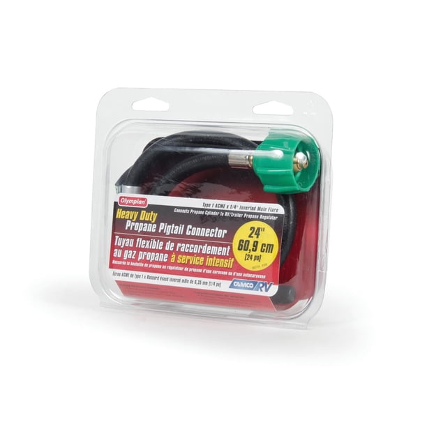 Camco Pigtail Propane Hose Connector | Rated for 200,000 BTUs per Hour ...