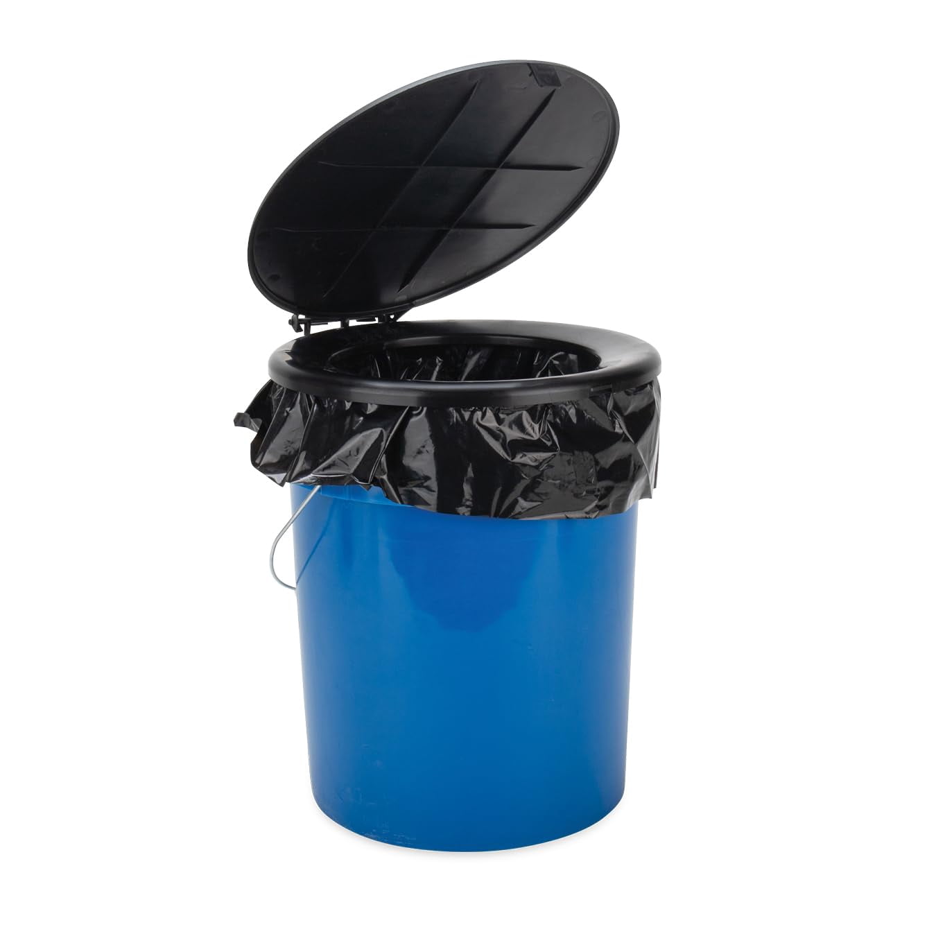 Camco Portable Toilet Bucket - Features 3 Bag Liners for Easy Clean Up ...
