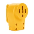 Camco Power Grip RV Replacement Female Receptable - 50 Amp RV Outlet ...