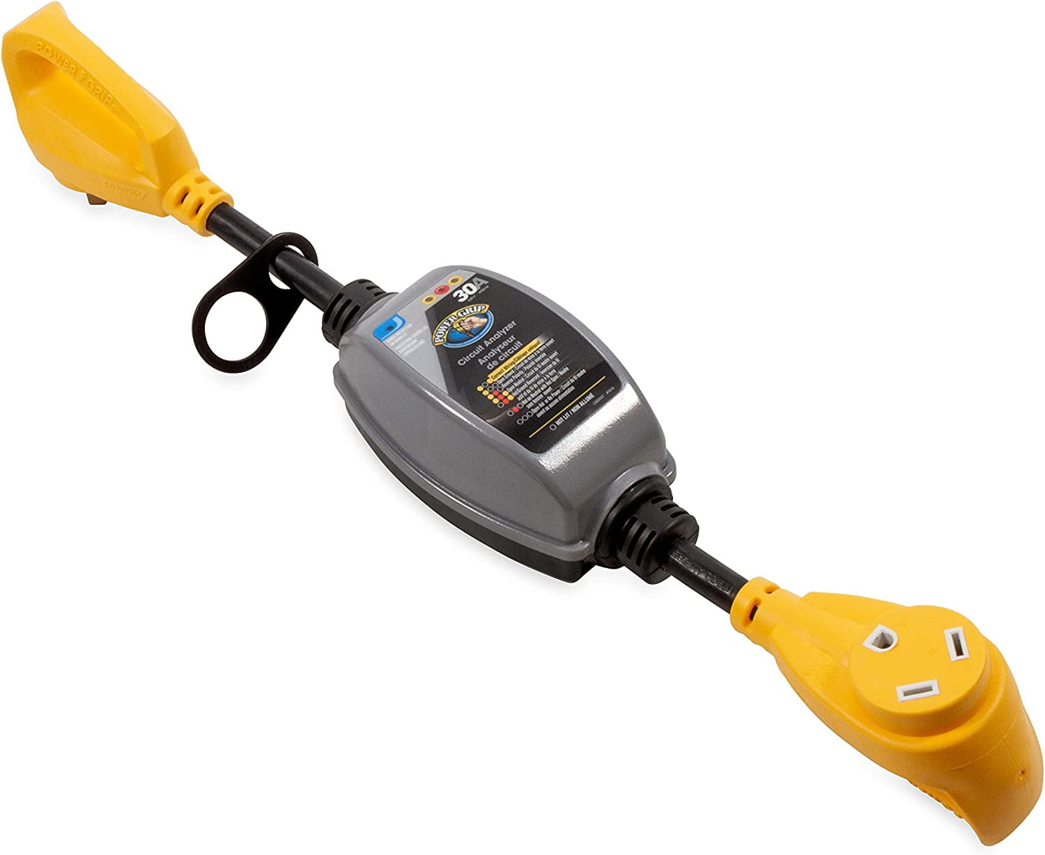 Camco PowerGrip 30-Amp Camper/RV Circuit Analyzer Dogbone | Features ...