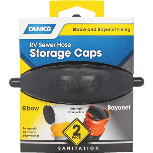 Camco RV Sewer Hose Storage Cap SEWERHOSE CAPS, Each - Walmart.com