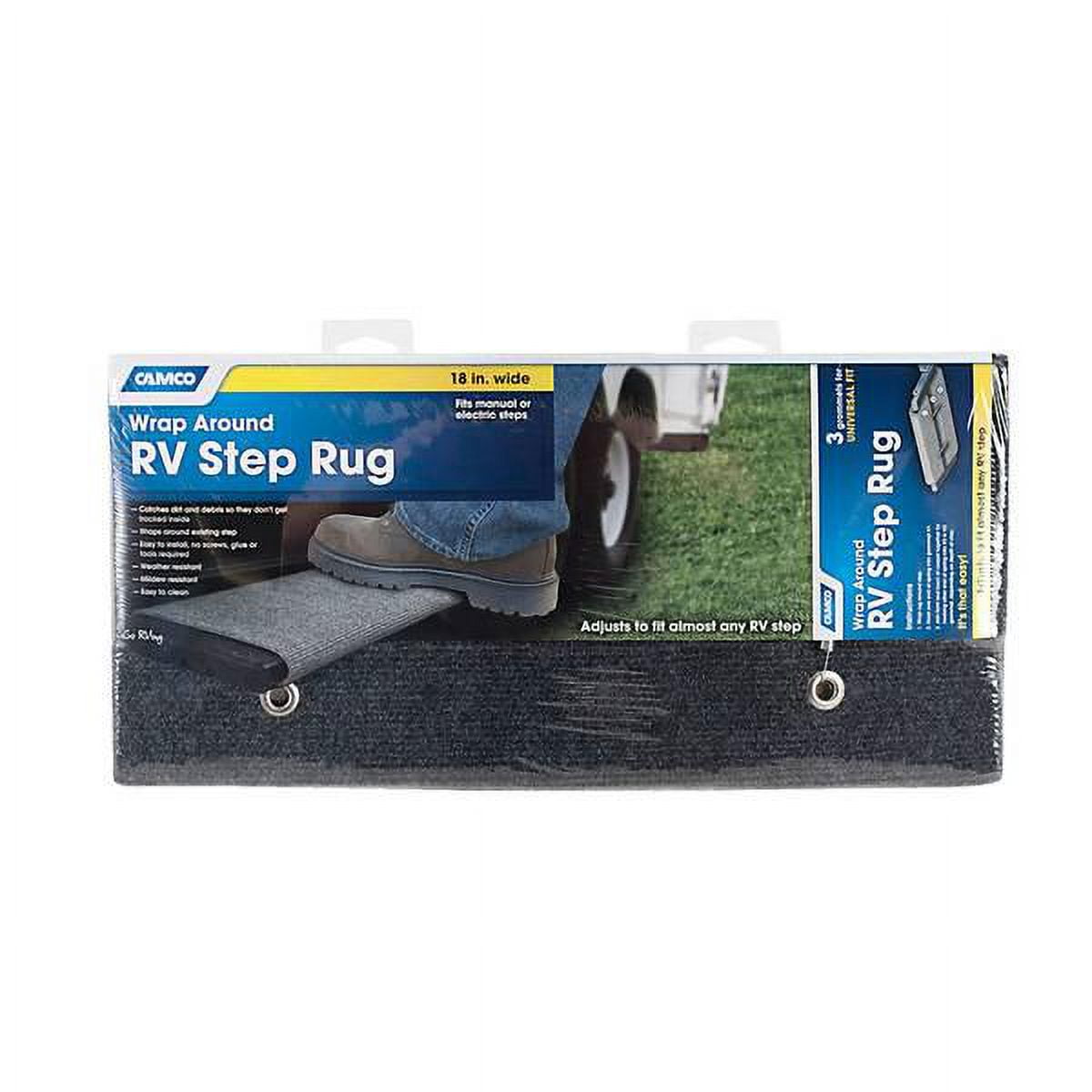 Camco RV Wrap Around Step Rug - Walmart.com