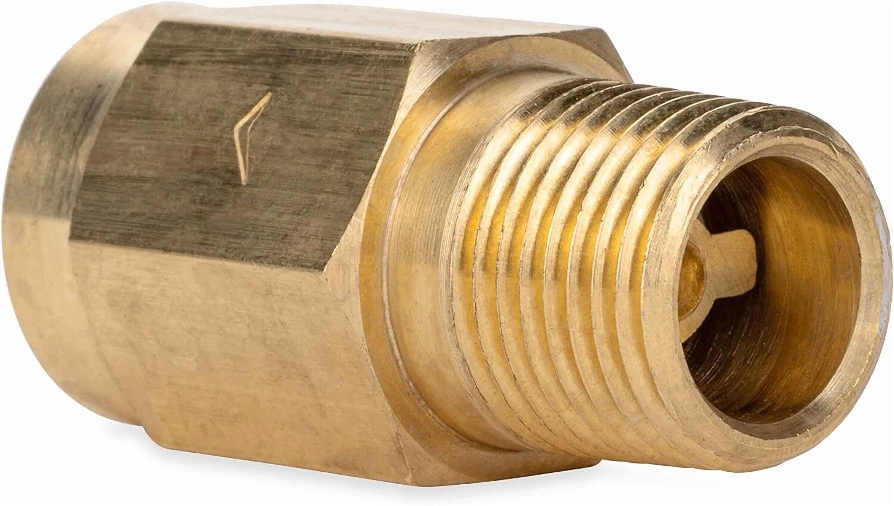 Camco Rv Water Heater Backflow Preventer Brass Hose Pipe Fitting 1 ...