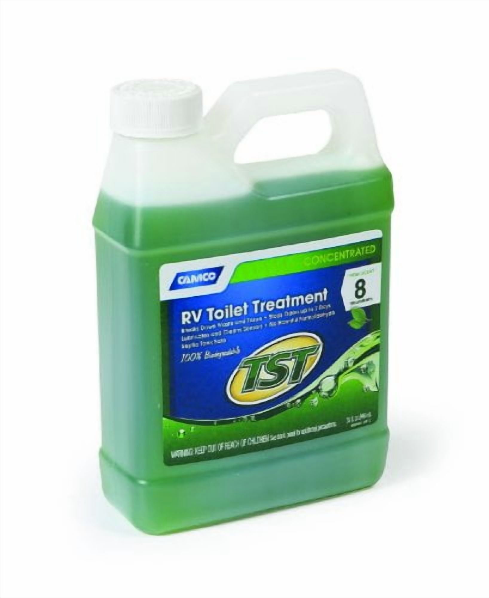 Camco TST Fresh Scent RV Toilet Treatment, Formaldehyde Free, Breaks ...