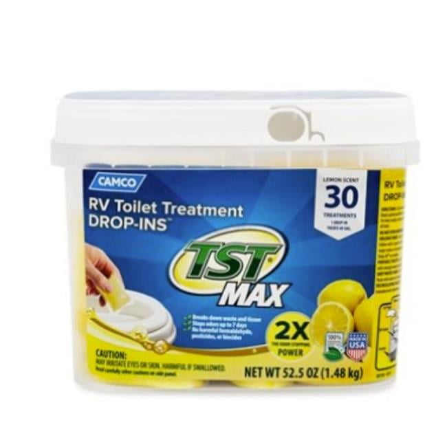 Camco TST Max Lemon Drop - 30 per Bucket - Walmart.com