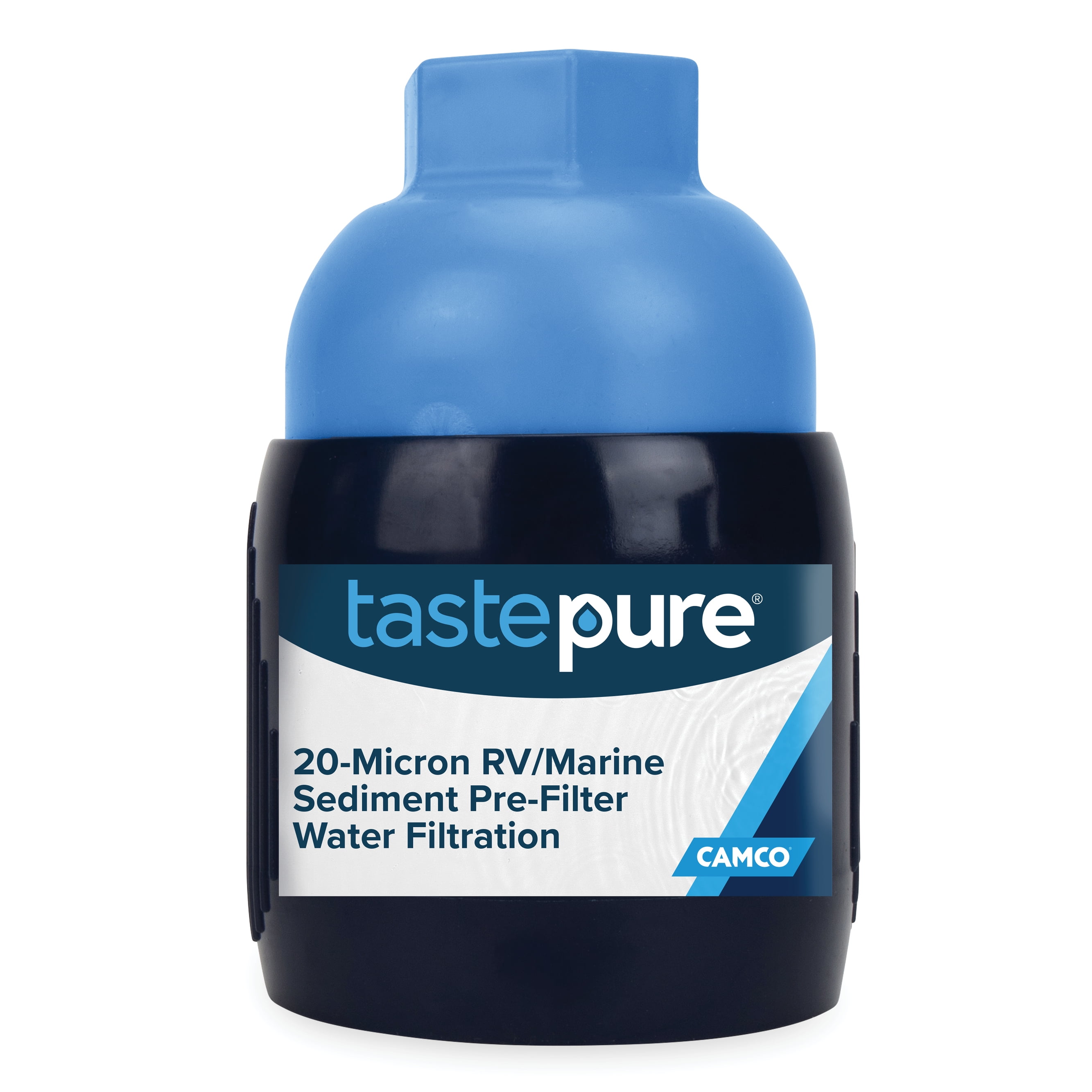 Camco TastePURE Sediment Pre-Filter RV Water Filtration, 20-Micron ...