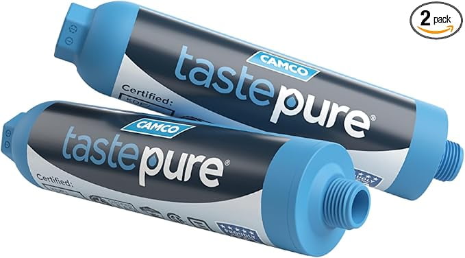 Camco Tastepure RV Water Filter - New Advanced 6-Step Patent-Protected ...