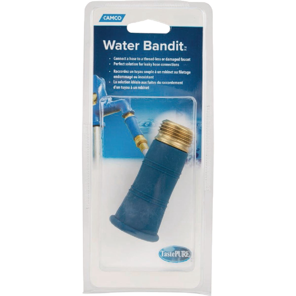 Camco Water Bandit Hose Connector Adapter 22484 - Flexible Silicone ...