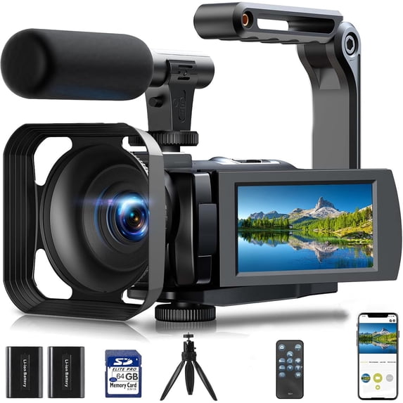 Camcorder Video Camera, 5K Video Cameras for Filmin Niht Vision Vloin ...