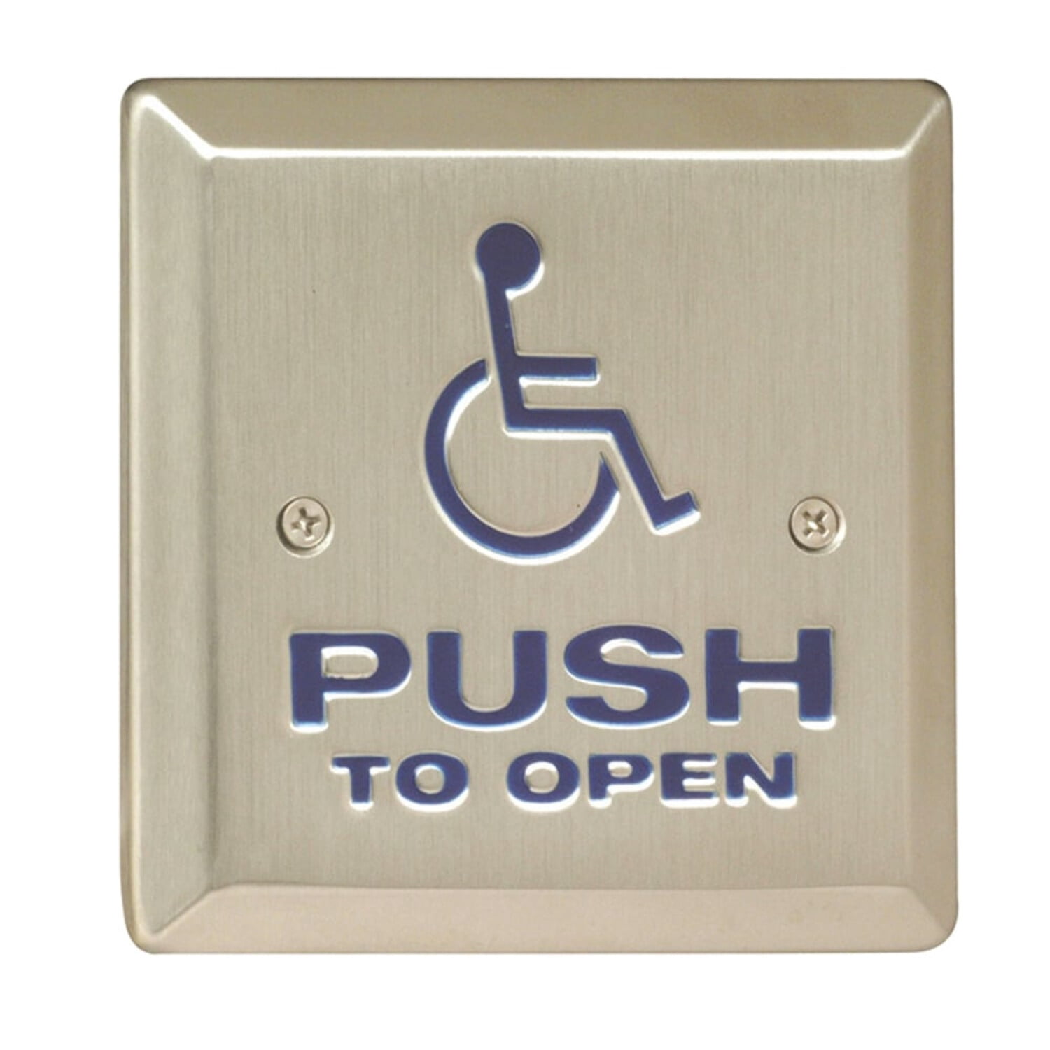 Camden Door Controls - CM46/4 - Camden CM-46/4 Push Button - Blue ...