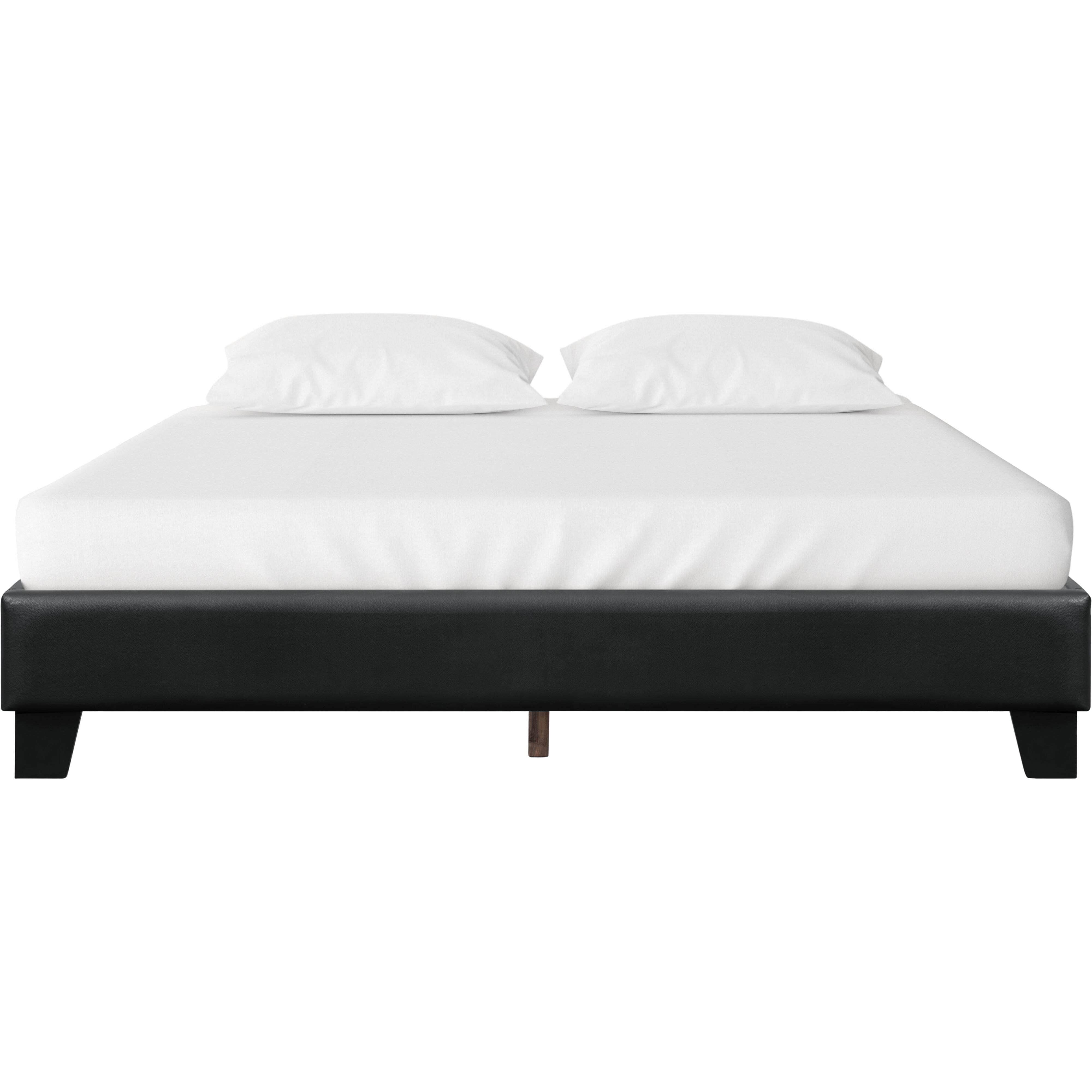 Camden Isle Acton Platform Bed | Low Profile | King, Black - Walmart.com