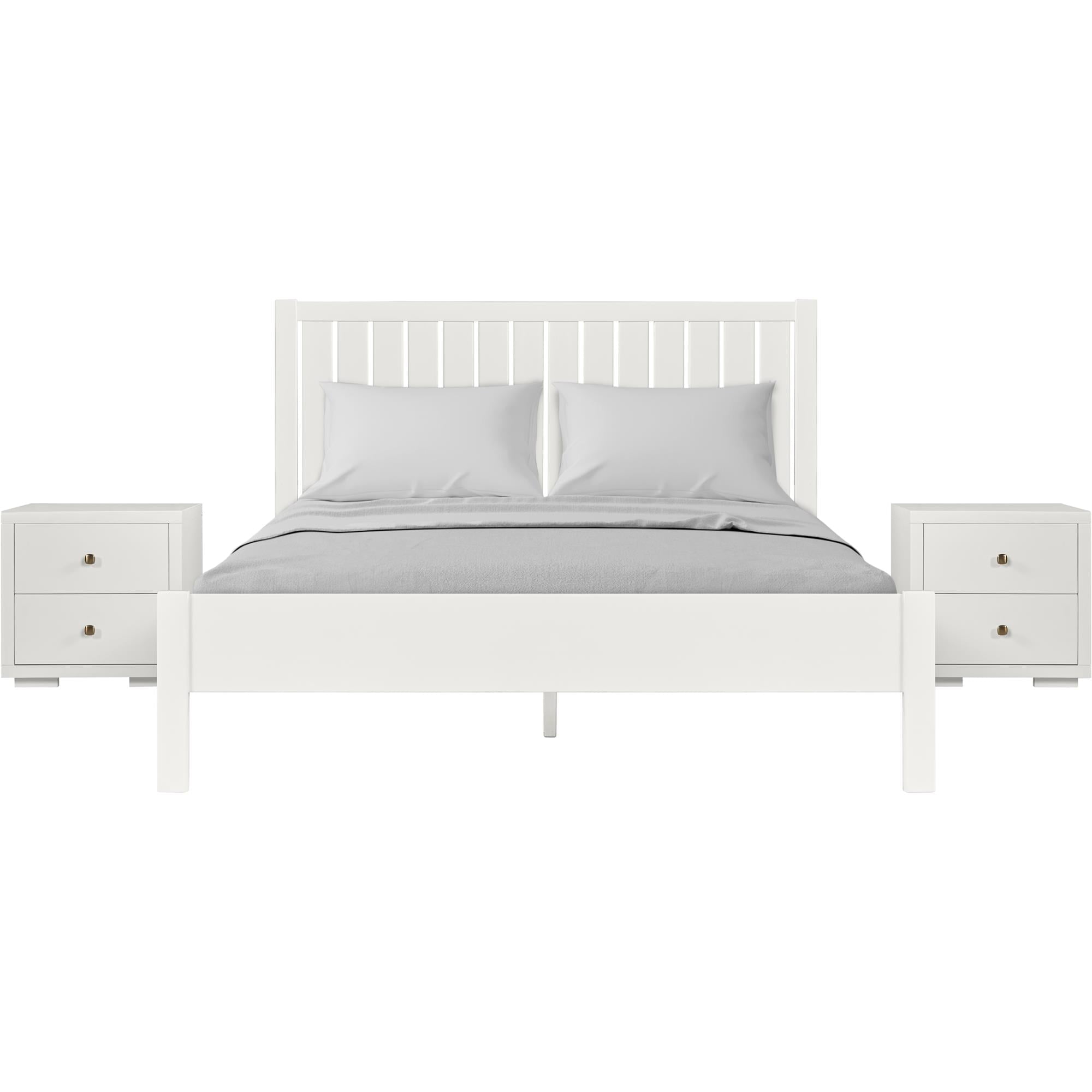 Camden Isle Graham Platform Bedroom Set | Slatted Headboard | King ...