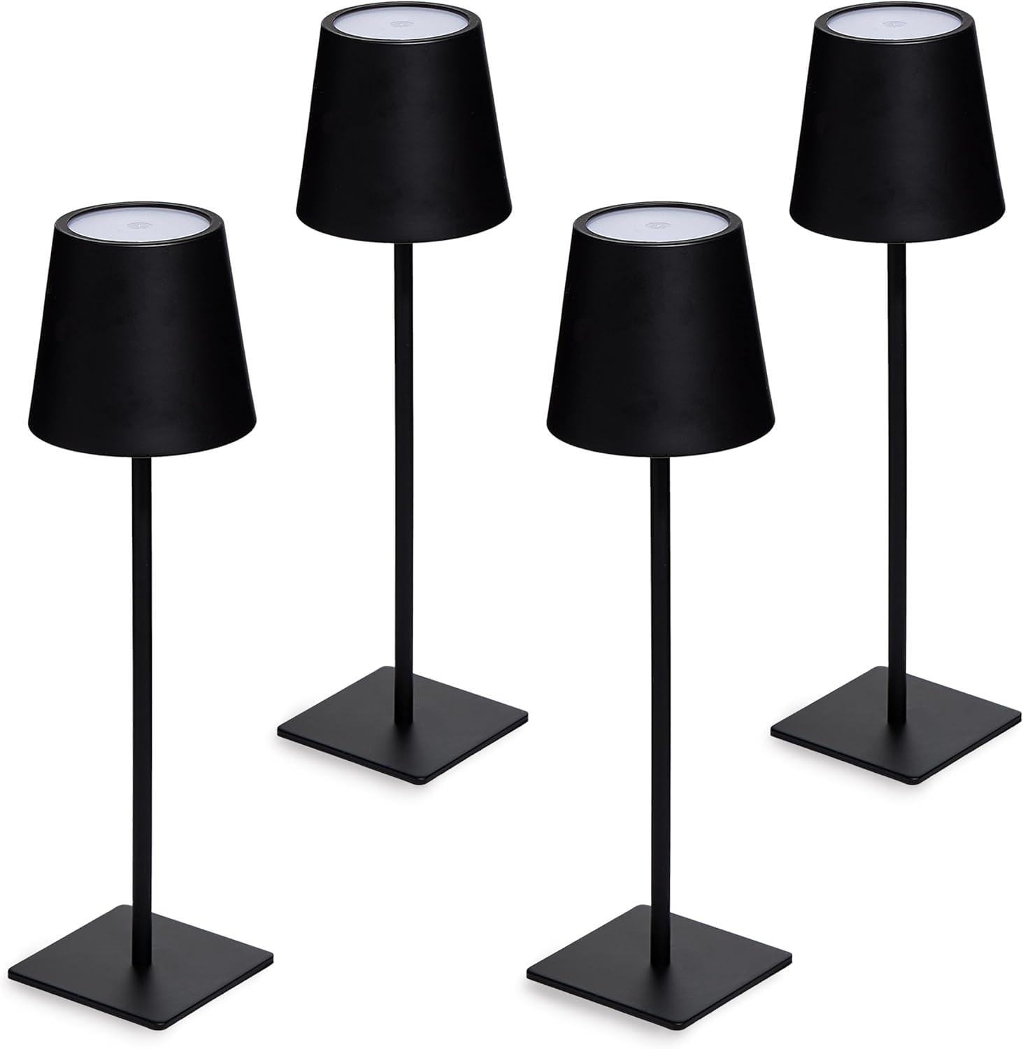 Camden Reed Cordless Portable LED Table Lamp, Rechargeable Battery Desk ...