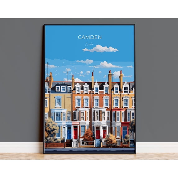 Camden Travel Poster Wall Art Travel Print Of Camden London Poster ...