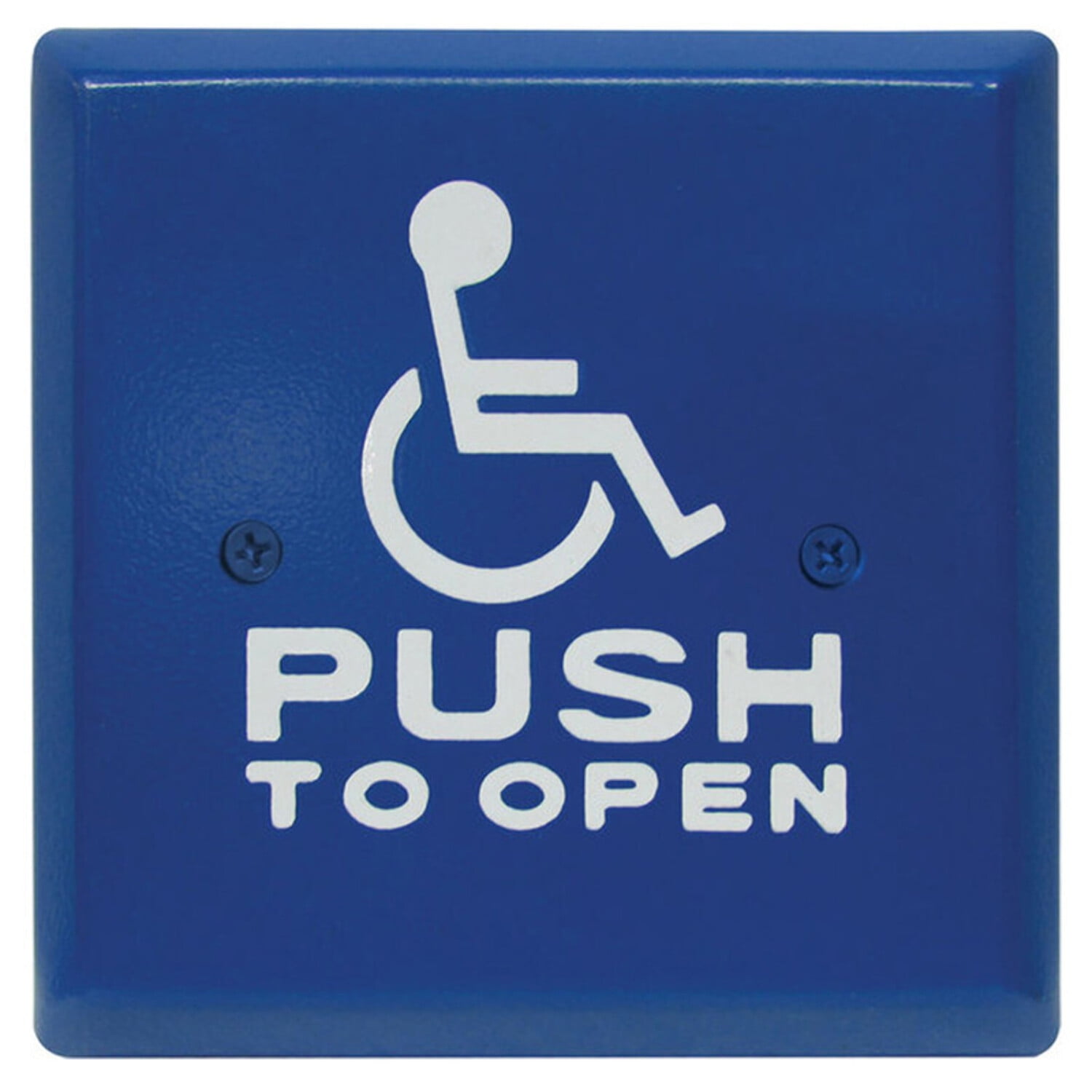 Camden USA CM-46CBK/4 4-1/2 Square Push Plate Switch Kinetic Wireless ...