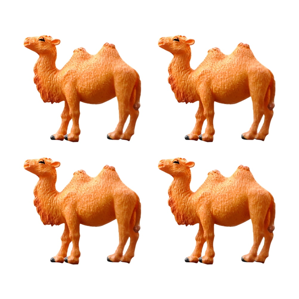 Camel Animals Figures Animal Model Mini Ornament Statue Figure Figurine ...