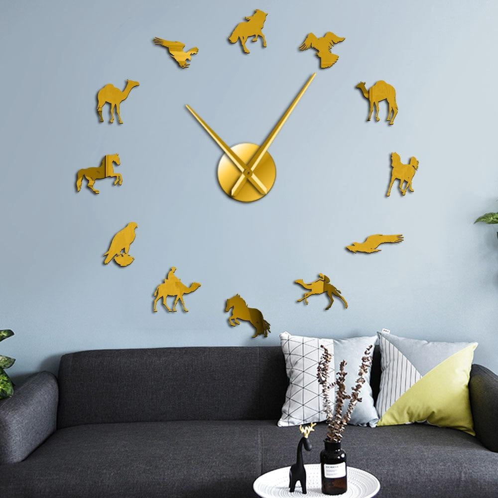 Camel Arabian Horse Peregrine Falcon Mixed Designs DIY Giant Wall ...