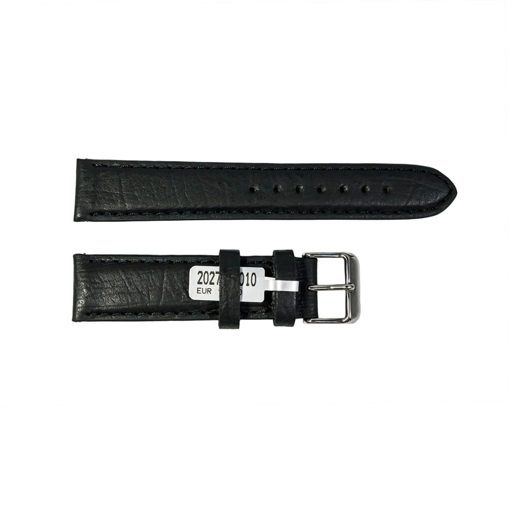 Camel Bison watch black leather strap 20mm - Walmart.com