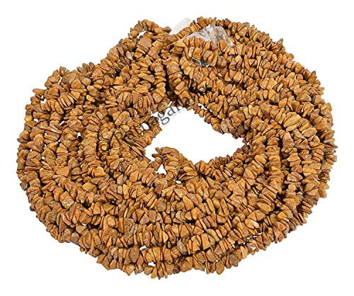 Camel Jasper Chips Beads, Gold Jasper Nuggets Uncut Chips, 34" Inch ...