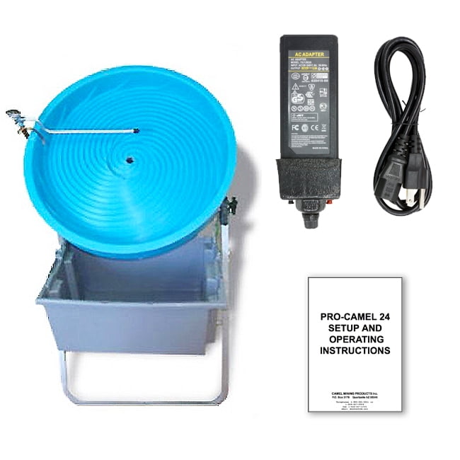 Camel Mining Pro-Camel 24 Spiral Gold Panning Machine and 120 Volt ...