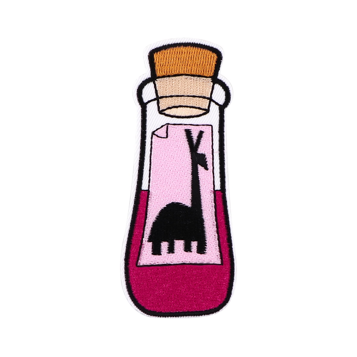 Camel Potion Patch Cartoon Iron On Patches For Clothing Bottle Styling ...