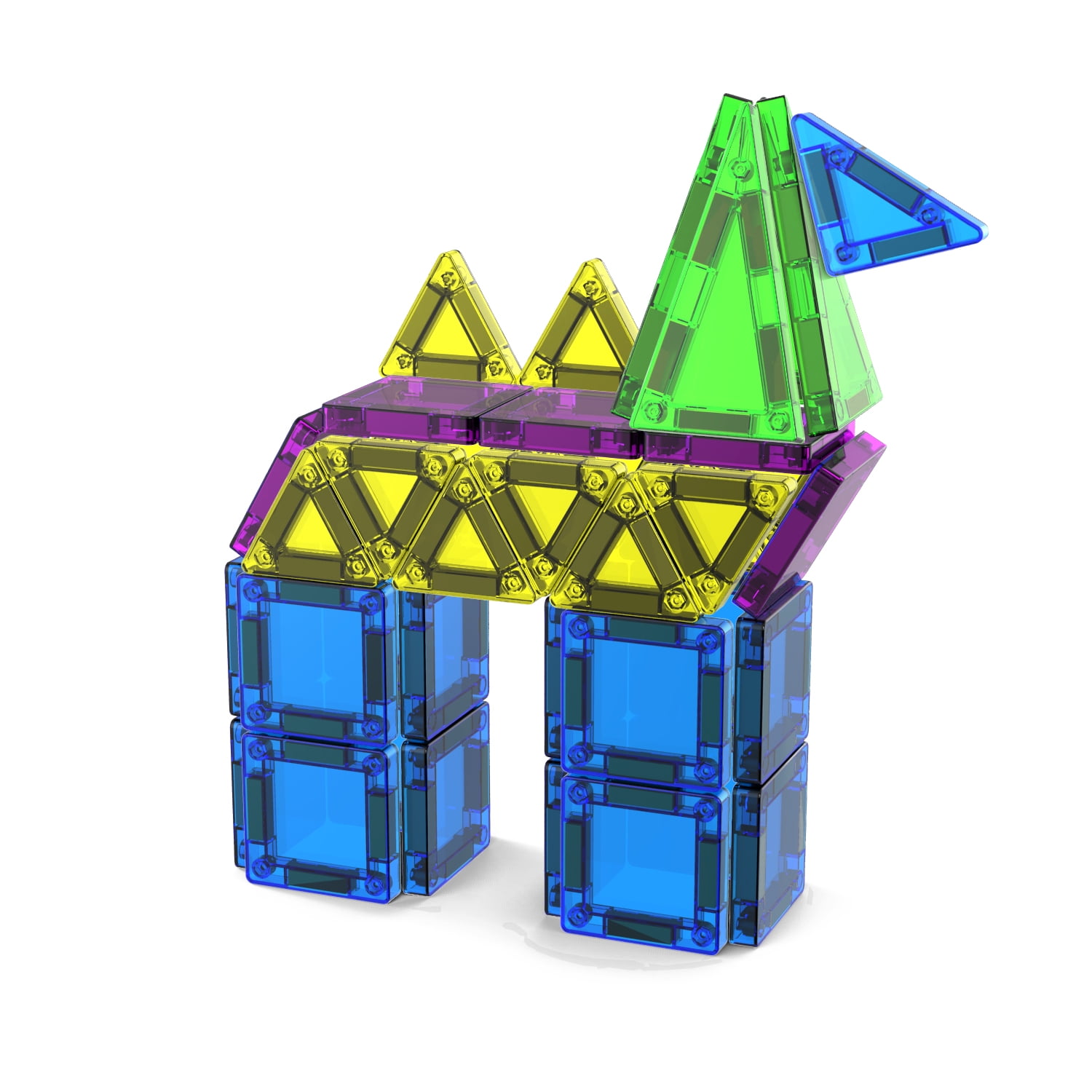 Camel Shaped Colored Tile Construction Set, STEM Educational Building ...