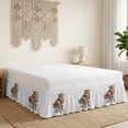 Camel Sitting on The Toilet Thinking Bed Skirt Bed Skirts Queen Size 18 ...
