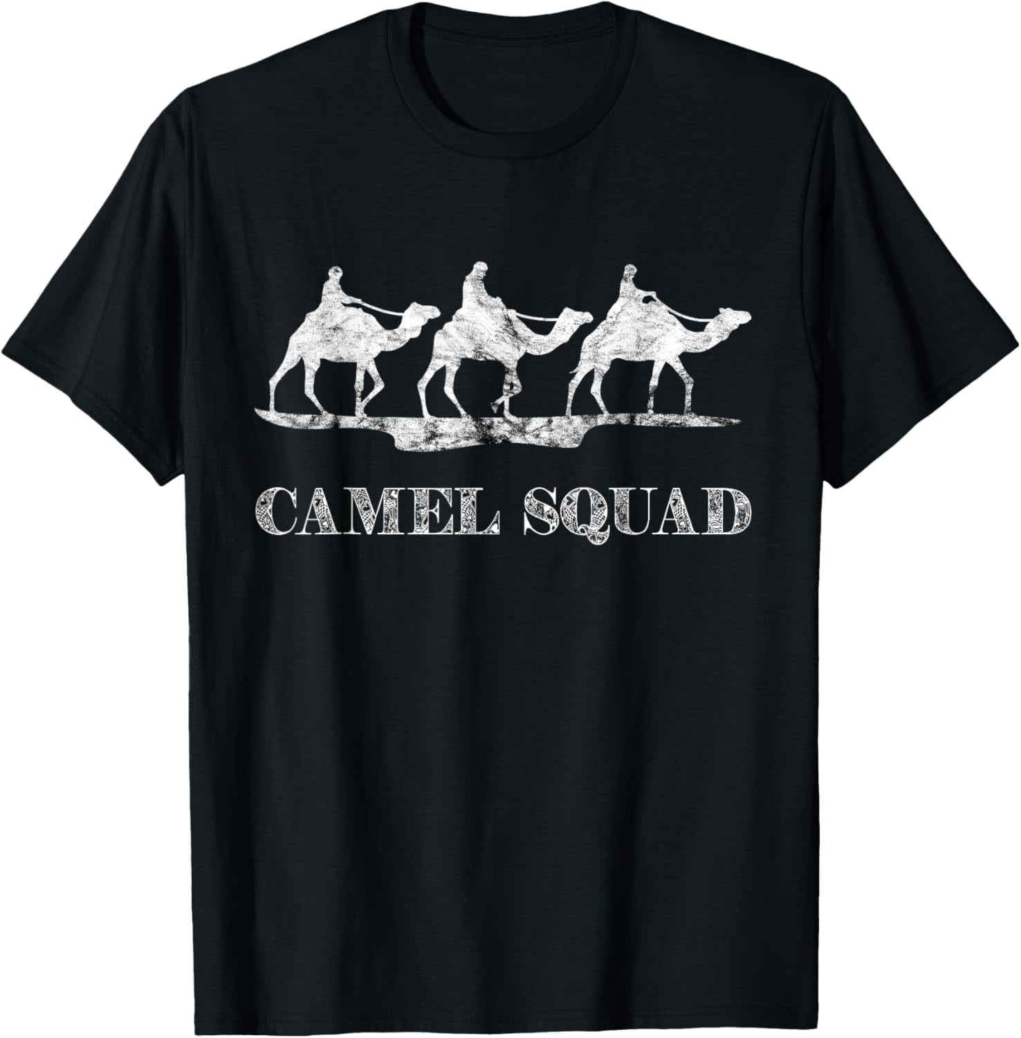 Camel Squad Camel Arabian Camel Animal Traveller Caravan T-Shirt ...