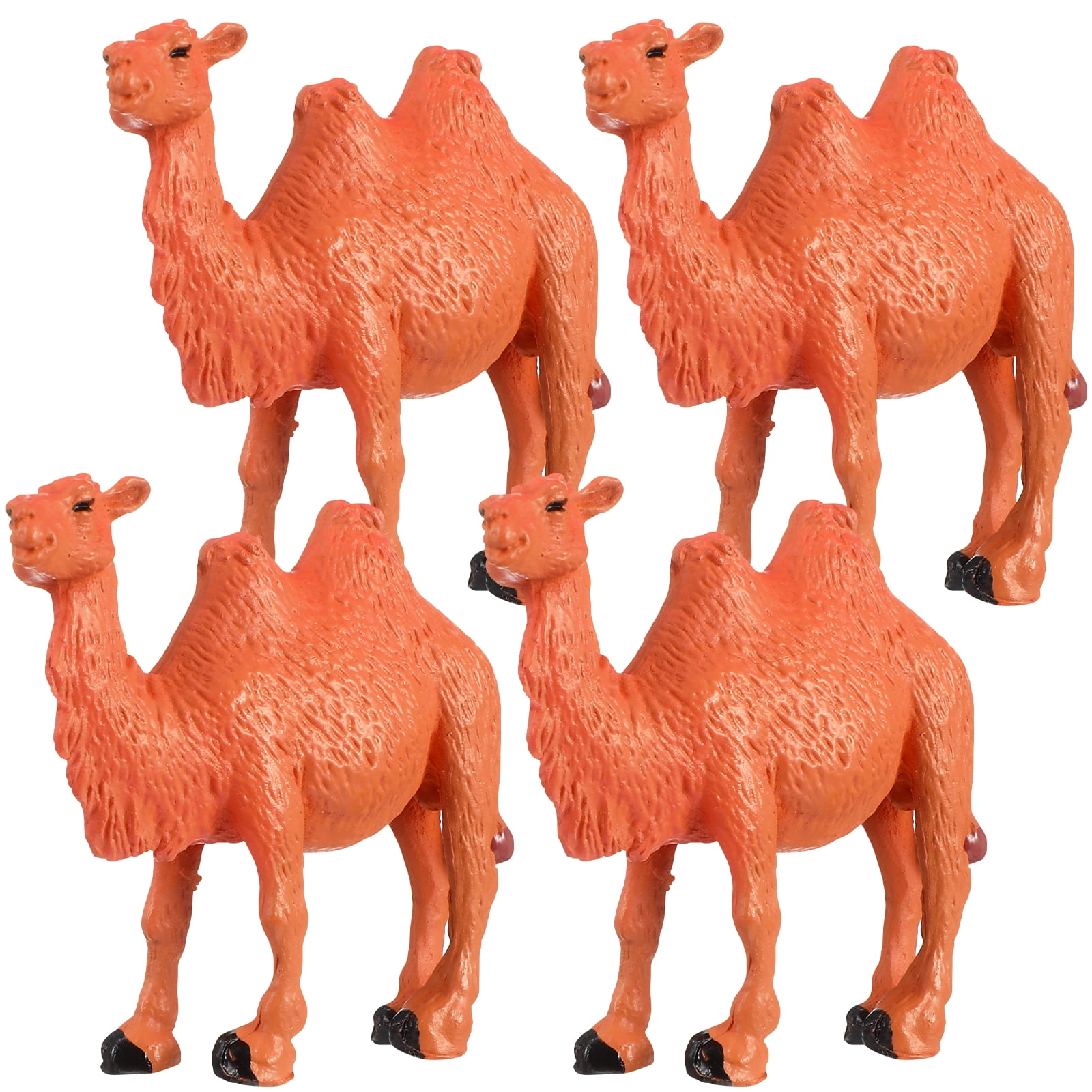 Camel Toy For Kids, 4 Pcs Miniature Camel Models Realistic Camel ...