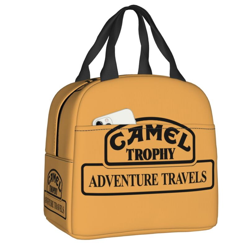 Camel Trophy Adventure Travels Insulated Lunch Tote Bag for Women Warm ...