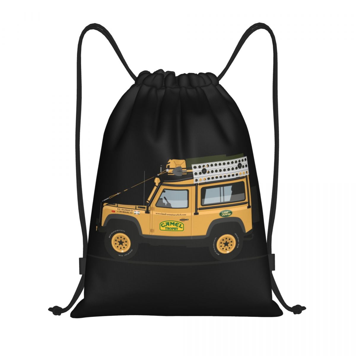 Camel Trophy Defender 110 Drawstring Backpack Sports Gym Bag for Men ...